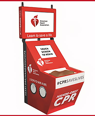 Hands-Only CPR Kiosk Locations | American Heart Association CPR & First Aid