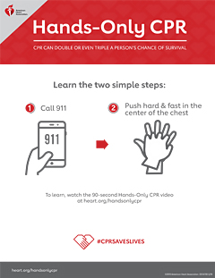Hands-Only CPR Resources | American Heart Association CPR & First Aid