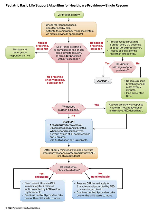 Algorithms | American Heart Association CPR & First Aid